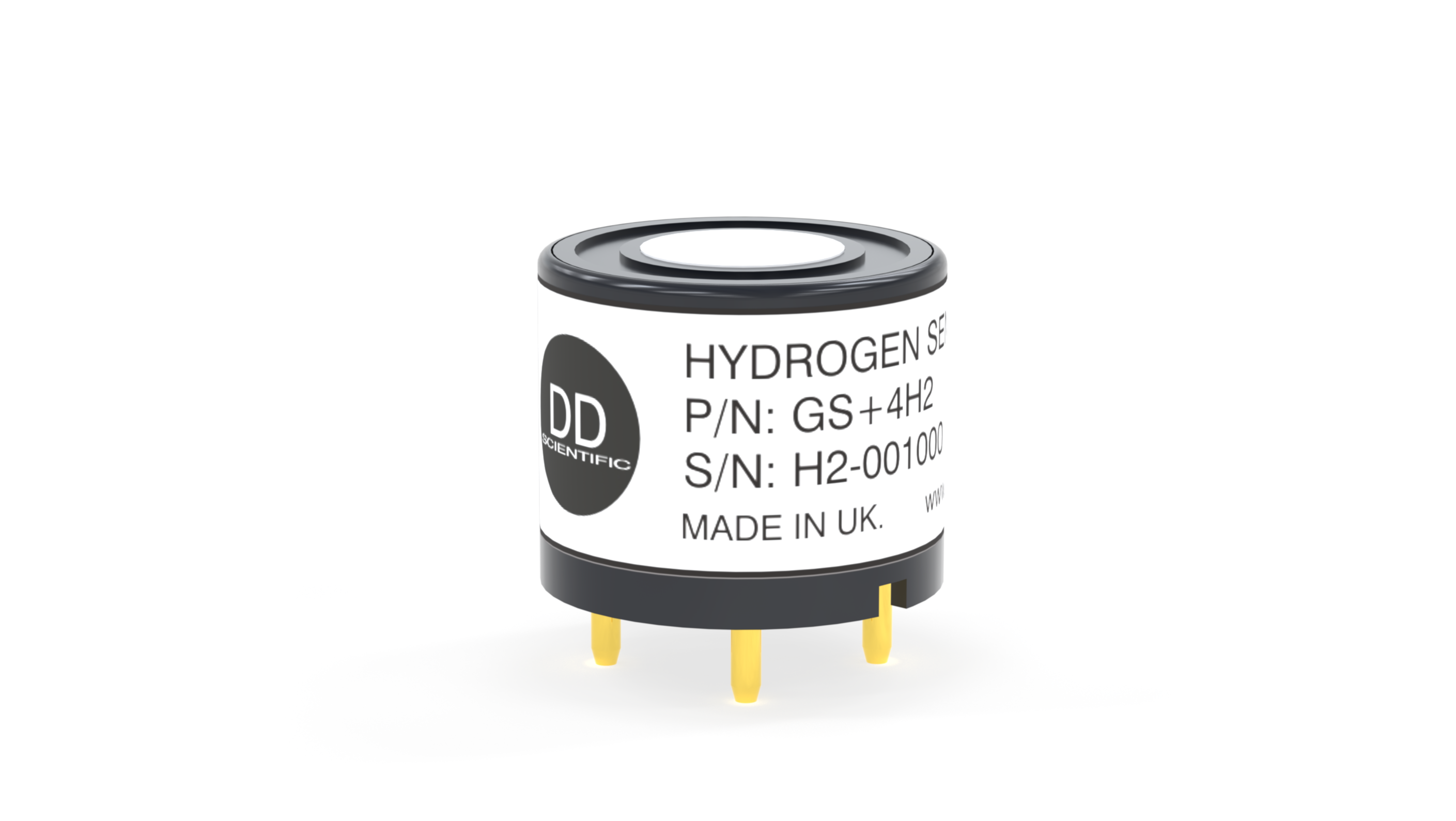 GS+4H2-5% Hydrogen (H2) Sensor | Extended range (0-5%)