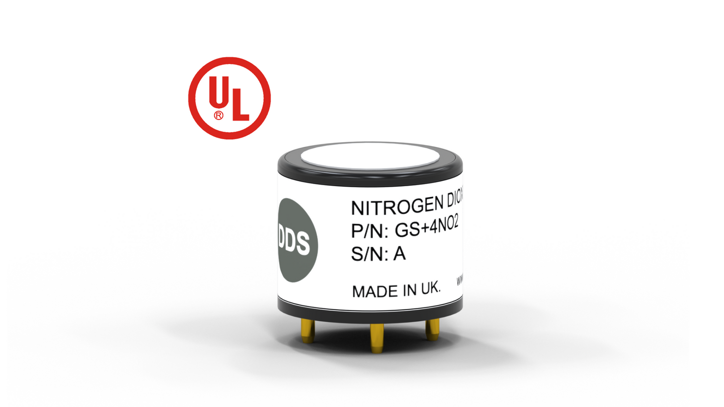 GS+4NO2 Nitrogen Dioxide (NO2) Sensor | UL2075, Industrial
