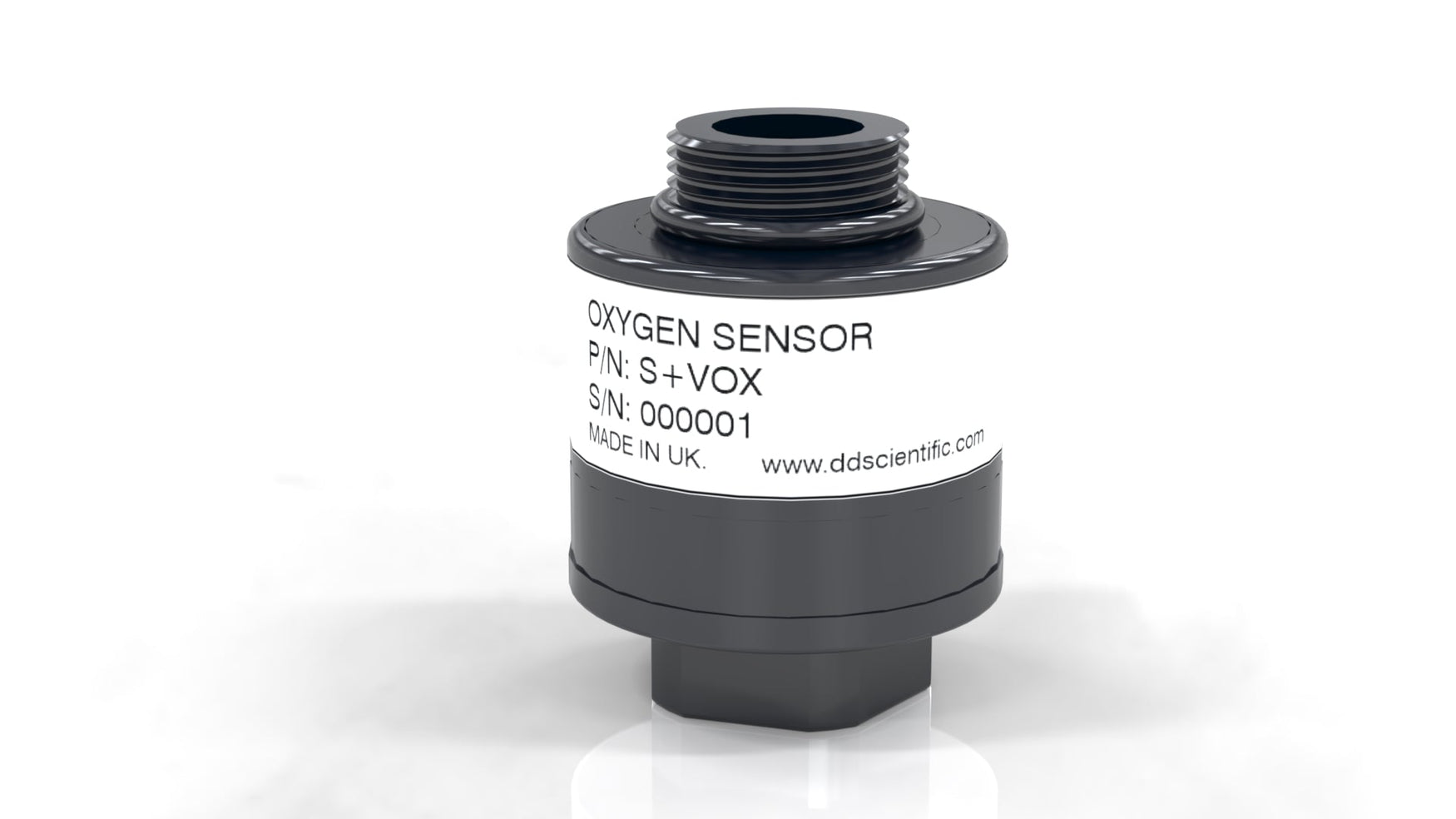 S+VOX Oxygen (O2) Sensor | Partial Pressure (0-100%), Medical specific